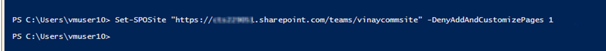 Enable Disable Custom Scripting Using SharePoint Management Shell Enable Disable Custom Scripting Using SharePoint Management Shell